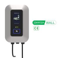 China Factory Customized 7kw 11kw 22kW RFID EV Wallbox Electric Car Charging Station with Type1 Type2 DC AC Car Charger for sale