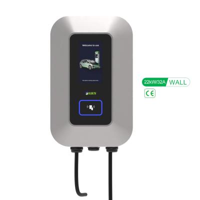 China 7KW 11KW 22KW 60KW 80KW 120KW 180KW CCS1 CCS2 GBT Mobile Charging Pile Home Solar Car Charging Station for EV for sale