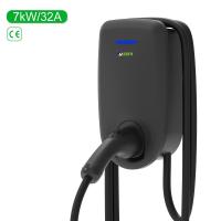 China Hot Sale 7KW 11KW 22KW Charging Pile AC Dual Gun Three-phase Portable AC EV DC Charger EV Charging Station for sale