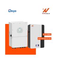 China Deye Low Voltage Single Phase 16kW Hybrid Inverter 1-Phase SUN-16K-SG01LP1-EU 48V/51.2V 100Ah 5kWh Lithium Battery for sale