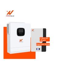 China WingoSolar 1-Phase 24V 3.5kW 48V 5.5kW Single Phase Hybrid Inverter Low Voltage 48V/51.2V 100Ah 200Ah 5kWh 10kWh Lithium Battery for sale