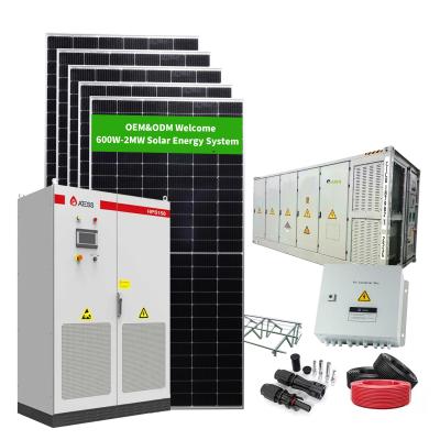 China 100KW 200KW DAWN ENergy Storage 500KW Solar PV System Solar Mounting System Off-Grid Solar Energy Hybrid System for sale