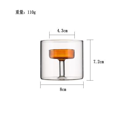 China Create a Romantic Atmosphere in Your Home with this Cylinder Shape Glass Candle Table for sale