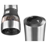 China Electric Stainless Steel Salt and Pepper Grinder for Kitchen Spice Grinding Mills Type for sale