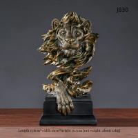 China Modern Home Decor The Thinker Accent Luxury Modern Art Antique Bamboo Resin Sculpture for sale