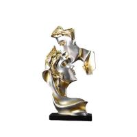 China Modern Home Decor The Thinker Accent Luxury Modern Art Antique Bamboo Resin Sculpture for sale