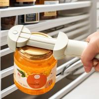 China Effortless Adjustable Cap Effortless Handle Design Multifunctional Metal Bottle Opener for sale