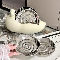 China Sustainable Household Ceramic Animal Design Tray for Home Hotel Restaurant and Weddings for sale