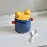 China Ceramic Borosilicate Glass Storage Tank Canisters for Tea Coffee Sugar Candy Food for sale