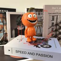 China 2024 Customized Color Acrylic Pumpkin Ornament for Hallween Home Office Car Interiors for sale