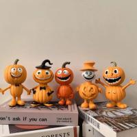 China Customized Resin Acrylic Pumpkin Ornament 2024 Top Choice for Halloween Holiday Decor for sale