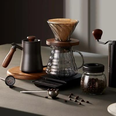 China Stainless Steel Filter and Lid Coffee Server for Customized Logo Heat Resistant Tea Pot for sale
