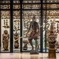 China Custom 3D Alloy Copper Statue-Contemporary Design Wukong for Anniversary Desktop Display for sale
