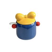 China Rotundity Ceramic Piggy Bank Nordic Style Kitchen Organizer for Spices Condiments for sale