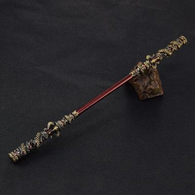 China Custom Made Size Full Metal Craft Model Monkey King Ruyi Golden Hoop for Home Ornament for sale