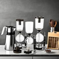 China Brewing Coffee Machine Barista Percolator in 2/3/5 Cups Heat-Resistant Syphon Vacuum for sale