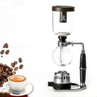 China Household Coffee Machine Set Manual Cooking Glass Syphon Pot with Sustainable Feature for sale