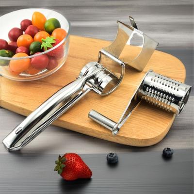 China Stainless Steel Handheld Cheese and Vegetable Shredder for Culinary Ease in Home Kitchen for sale