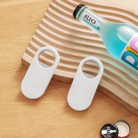 China Customizable Logo Stainless Steel Magnetic Can Bottle Opener for Household Kitchens for sale