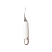 China Stainless Steel Seafood Tool Shrimp Back Opening Knife and Fish Scale Remover for Home for sale