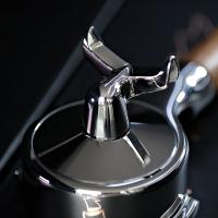 China Coffee Tea Tools Classic Style Stainless Steel Filter with Changeable Plastic Bottom for sale
