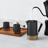 China DHPO Deluxe Ceramic French Press with Comfortable Handle Stainless Steel Coffee Maker for sale