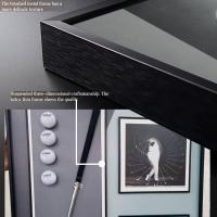 China Home Office Hotel Decoration Luxury Modern Crystal Glass Golf Wall Art Hanging Format for sale