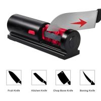 China 4-in-1 Ceramic Diamond Manual Household Tool Steel Knife Sharpener for Carbon Steel for sale