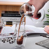 China Design High Borosilicate Glass Coffee Pot Manufactured Stainless Steel Hand Brew for sale