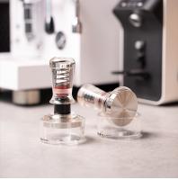 China Restaurant and Home Must-Have Transparent 58mm Senior Barista Constant Force Tamper Set for sale