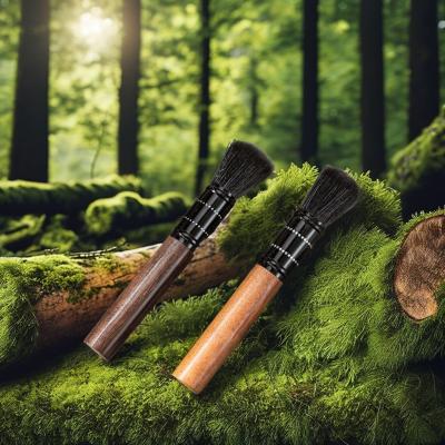 China Solid Wood Handle Cleaning Brush for Home Kitchen Coffee Machine Grinder for sale