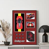 China Customized Color Electric Design for Modern 3D Block Car Wall Painting in Living Room for sale