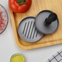 China Effortless Cooking Non-Stick Metal Aluminium Meat Patty Press for Perfect Patties for sale