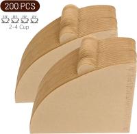 China Coffee Paper Filter V-shaped for Modern Eco-Friendly Disposable Brown Cone-Shaped Design for sale