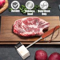 China 36-Blade Stainless Steel Meat Tenderizer Aluminum Defrosting Tray for Home Kitchen and BBQ for sale