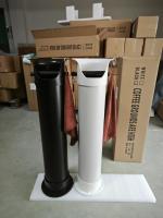 China Commercial Tall Knock Tube ABS Plastic Coffee Knock Box with Ceramic and Metal Utensils for sale
