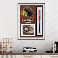 China Stylish Three-dimensional Baseball Decorative Painting for Hotel Anniversary Occasion for sale