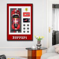 China Artistic Electric Modern Sports Car Wall Mural for Home Office Decor Post-modern Style for sale