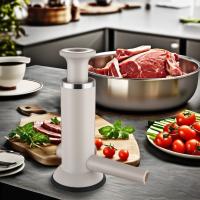 China Compact Plastic Manual Sausage Enema Maker for Homemade Sausages and Seafood Dishes for sale