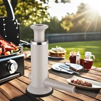 China Stocked Manual Sausage Meatball Maker Plastic Sausage Stuffer Shrimp Slip Preparation for sale