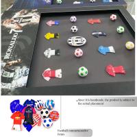 China Messi Star Football 3D Modern Electric Decorative Painting Building Blocks with Still Life Pattern for sale