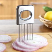 China Food Grade Mutifunction Cutting Slicer Stainless Steel Onion Tomato and Potato Cutter for sale