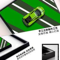 China Custom Size Modern Alloy Car Hanging Painting for Children's Bedroom Gallery Wall Sets for sale