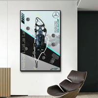 China Creative Three-Dimensional Wall Murals Luxury Sports Car Background Hanging Painting for sale