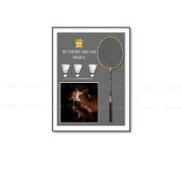 China High Resolution Printing Modern Badminton Gymnasium Mural for Sports Venue Decoration for sale