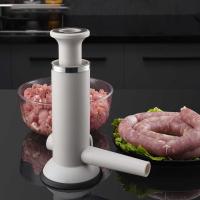 China TV Shopping Customized Logo Accepted Sausage Enema Manual Meatballs Shrimp Slip Maker for sale
