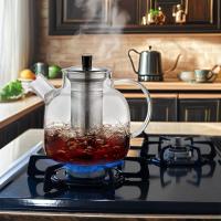 China 50 oz Clear Kettle Cup Set for Coffee Transparent and Logo Customize Logo Acceptable for sale