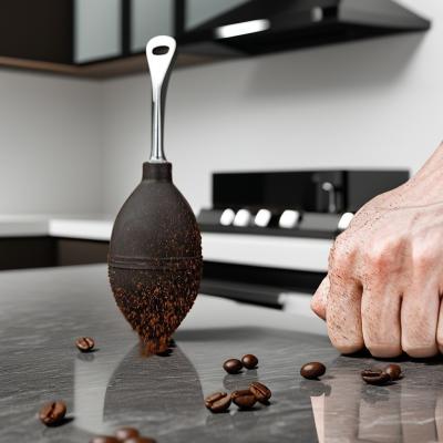 China Customized Size Coffee Tea Tools Silicone Rubber Air Blower for Dust Powder Cleaning for sale