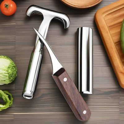 China Heavy-Duty Stainless Steel Shrimp Peeler Knife for Easy Fish Belly Cutting and Peeling for sale