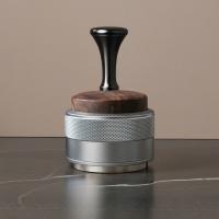 China Adjustable Height Eco-Friendly Stainless Steel Coffee Dispenser with Walnut Decoration for sale